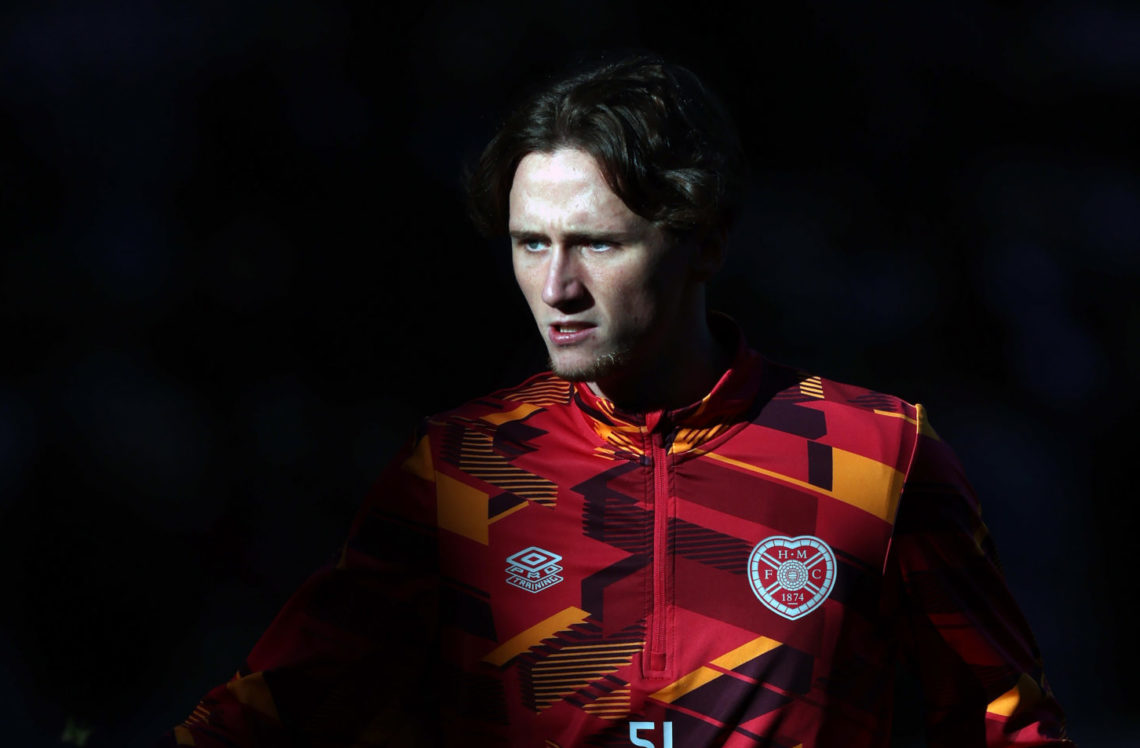 Alex Lowry reunited with Rangers staff after Hearts blow