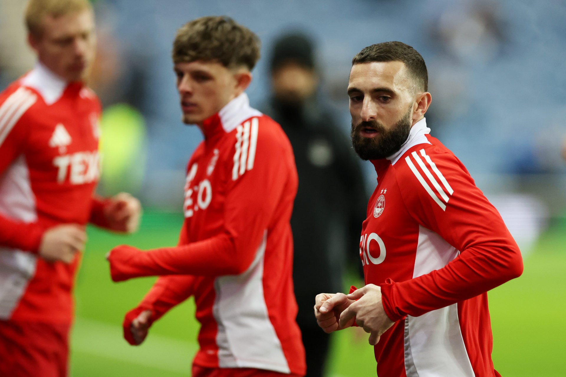 Referee insists Aberdeen star should’ve saw red v Rangers as injury ...