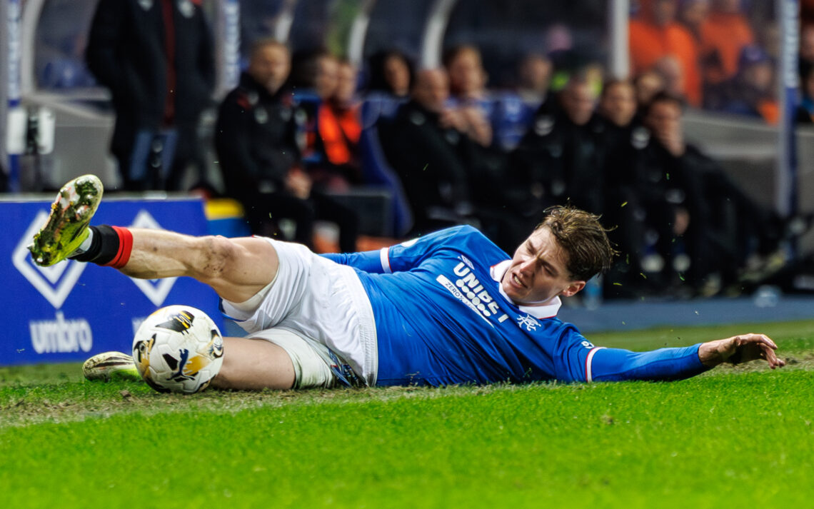 Rangers sources share update on Ryan Naderi injury amid end of season fears